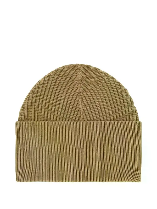 Studio Nicholson Ribbed Beanie - Neutrals