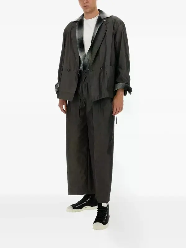 AIE Pleated Cotton Trousers