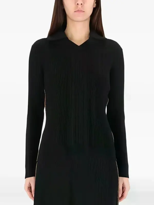 Paul Smith Collared Ribbed Knitwear
