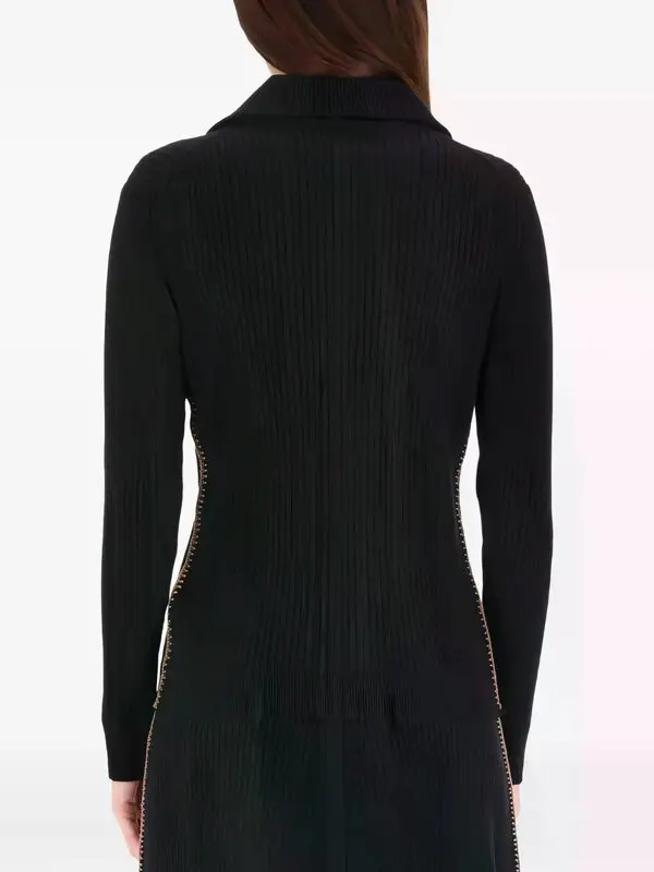 Paul Smith Collared Ribbed Knitwear