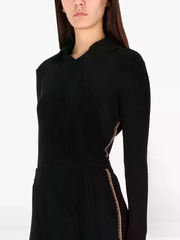 Paul Smith Collared Ribbed Knitwear