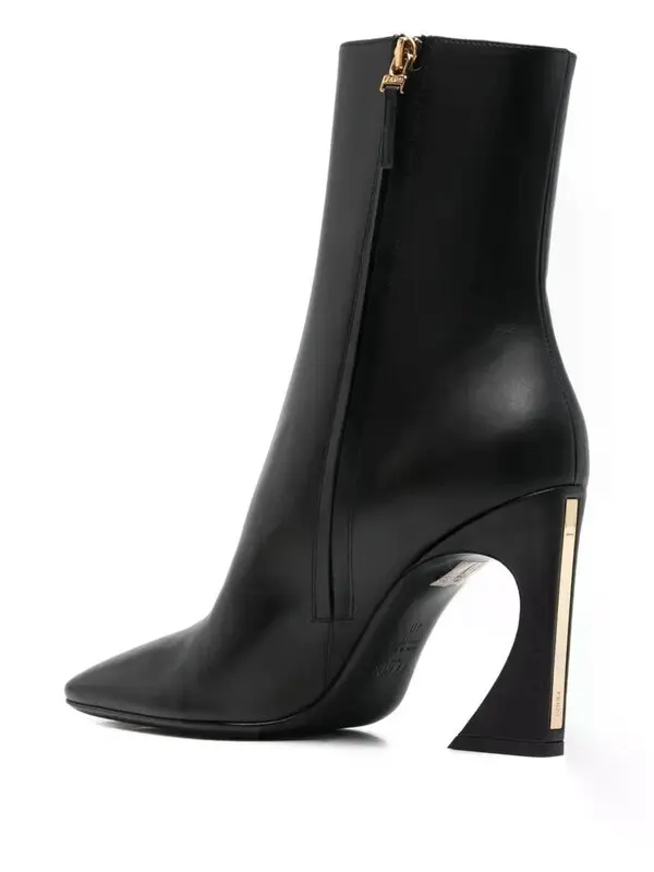 Fendi Arco Point-toe Ankle Boots