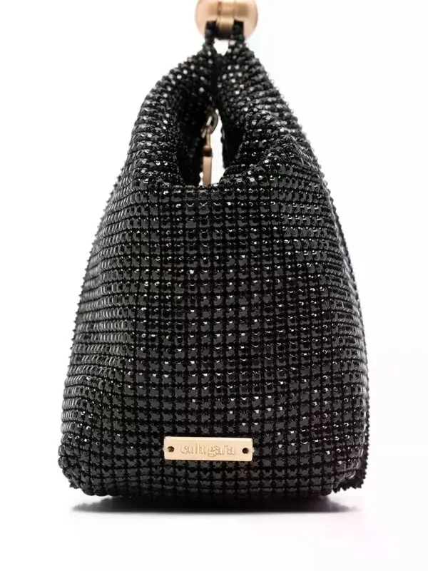 Cult Gaia Rue Beaded Chain Mini Bag - Black