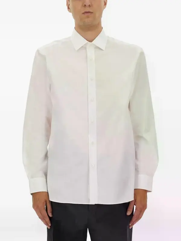BOSS Buttoned Shirt - White