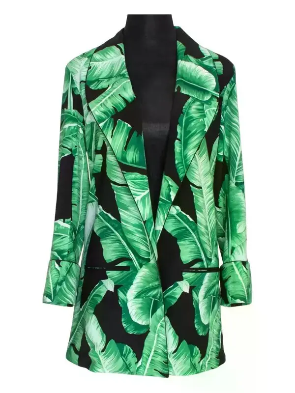Mystique Jungle Lapel-collar Blazer