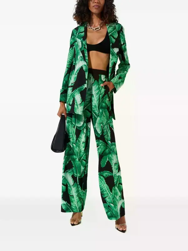 Mystique Jungle Lapel-collar Blazer