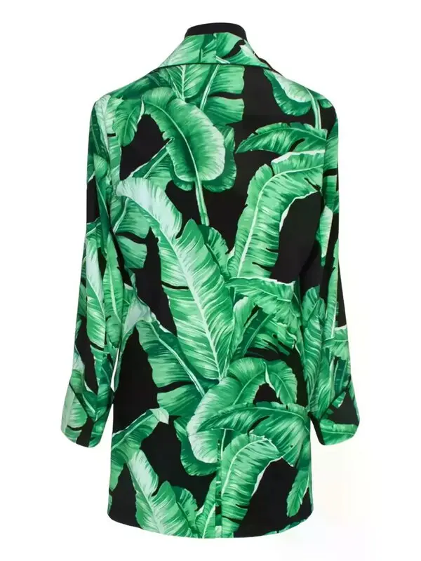 Mystique Jungle Lapel-collar Blazer
