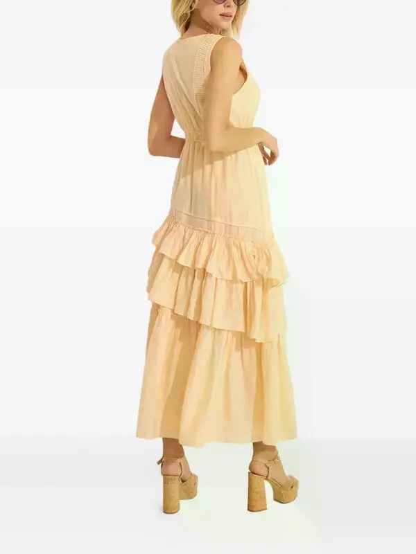 LoveShackFancy Jordie Ruffled Maxi Dress