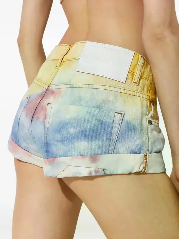 ONETEASPOON Bandits Tie-dye Shorts