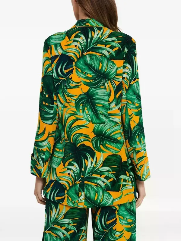 Mystique Leaf-print Blazer