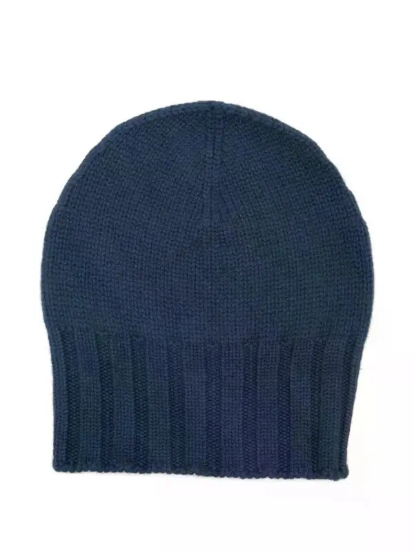 BEYOU Ribbed Beanie - Blue