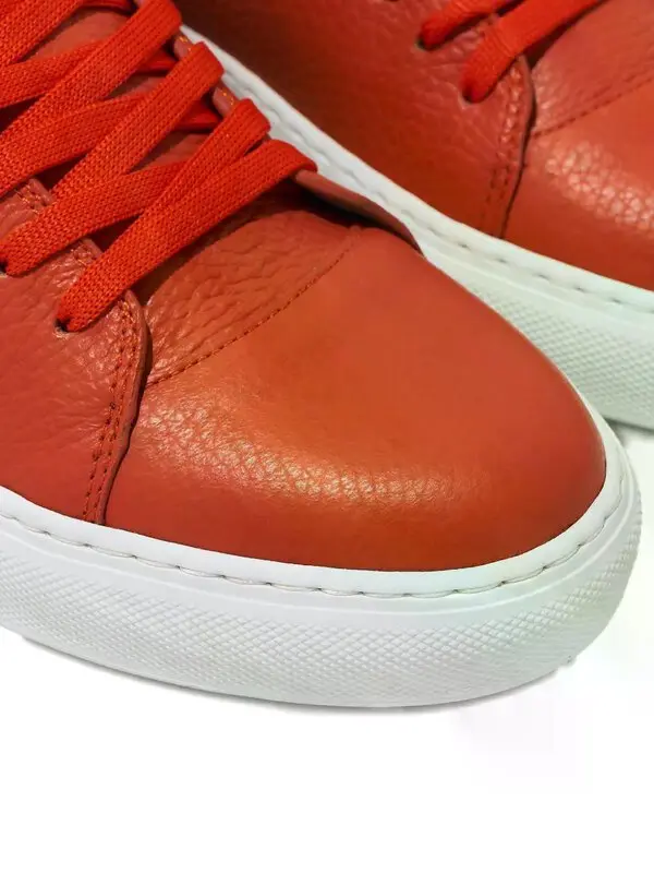 Buscemi Padlock Leather High-top Sneakers