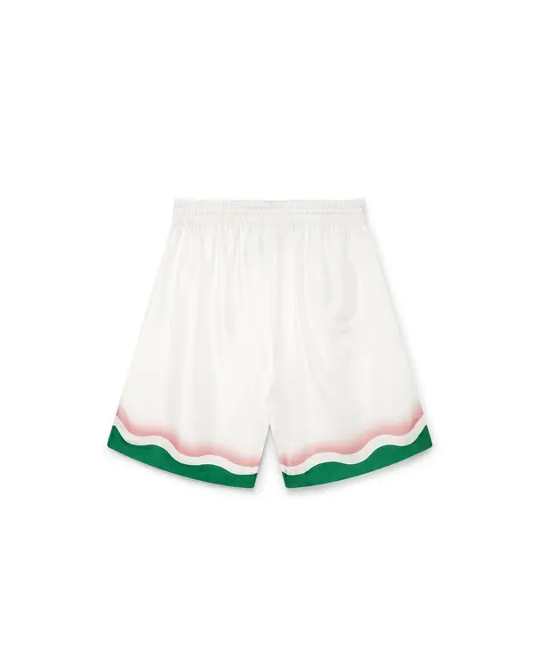 Casablanca Le Jeu De Ping Pong Silk Shorts