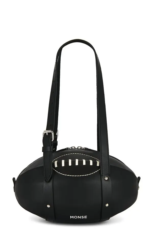 Monse Football Bag - Black