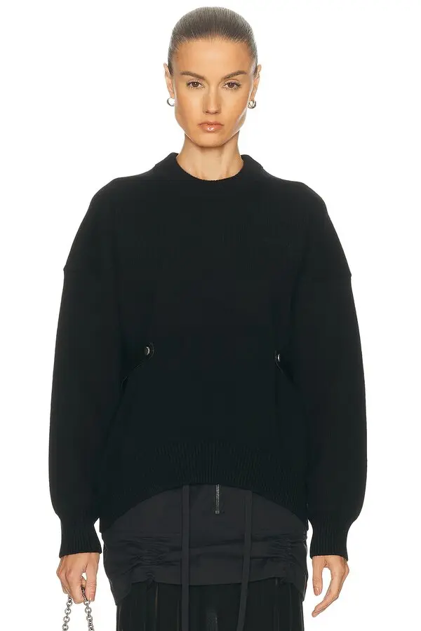 Alexander Wang Crewneck Sweater - Black