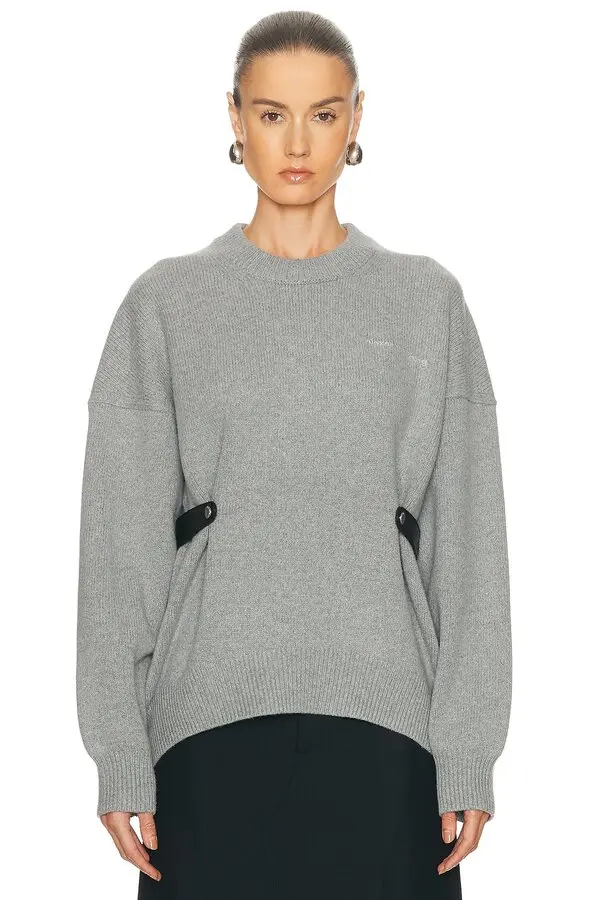 Alexander Wang Crewneck Sweater - Heather Grey