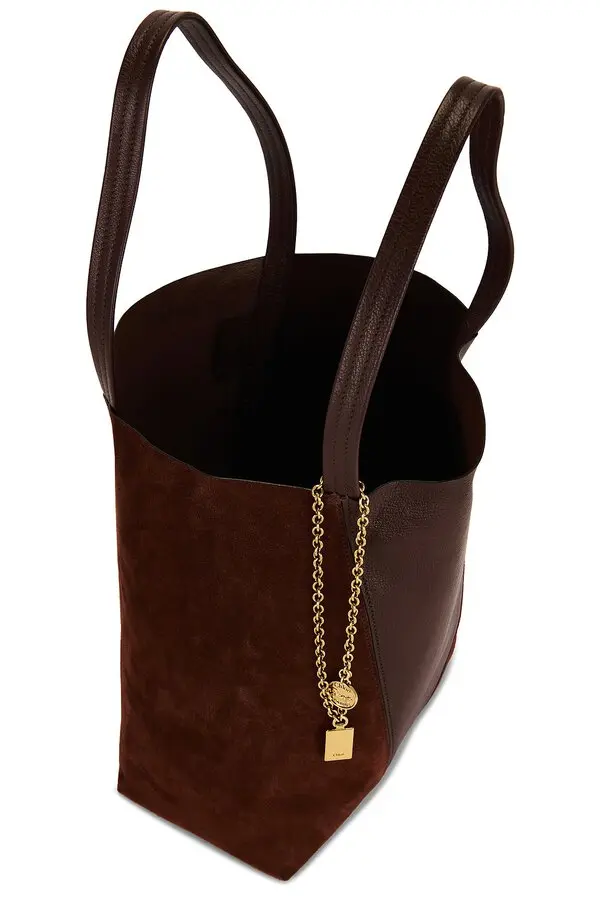 Chloé Spin Tote Bag - Crafty Brown