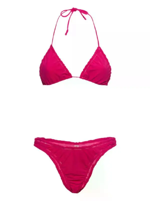 REINA OLGA Guia Triangle Tie Bikini - Pink