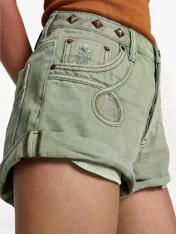 ONETEASPOON Button-fastening Denim Shorts
