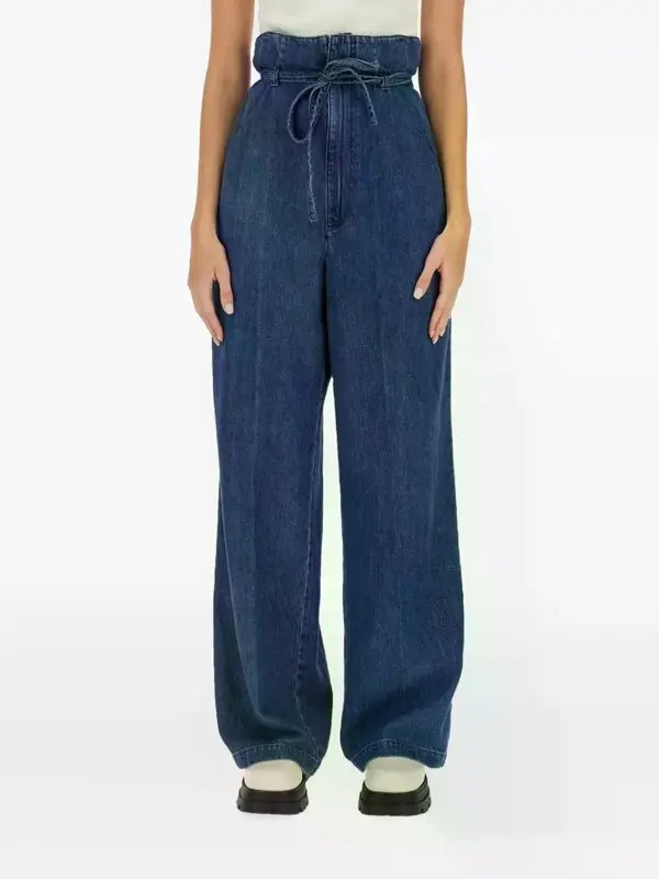 Boyish Tie-waist Jeans