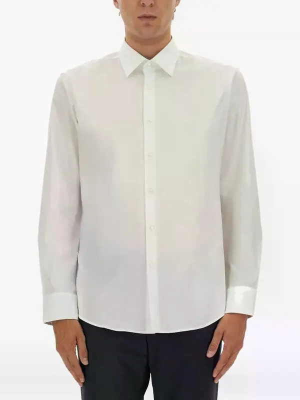 BOSS Buttoned Shirt - White