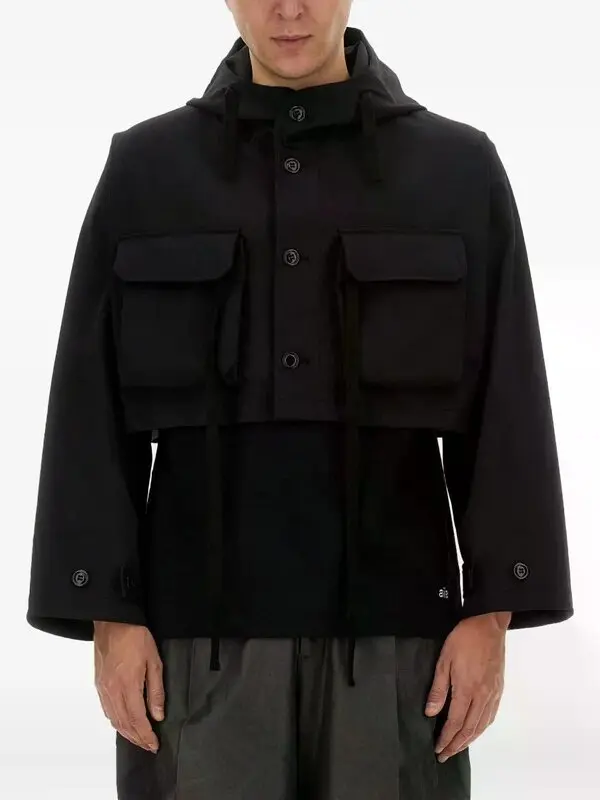 AIE Cropped Hooded Jacket