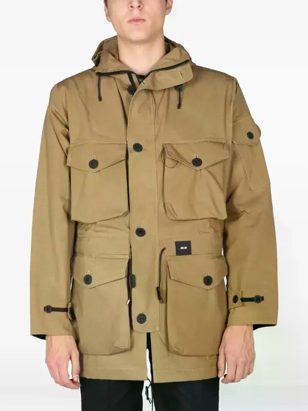 ARKAIR Multi-pocket Lightweight Jacket - Brown