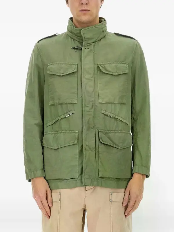 FAY Multi-pocket Cotton Jacket