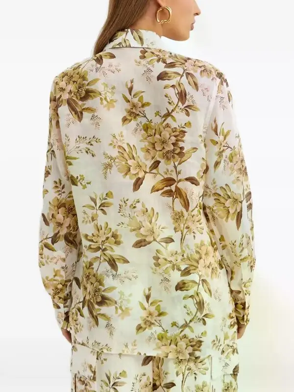 Zimmermann Floral Pocket Shirt