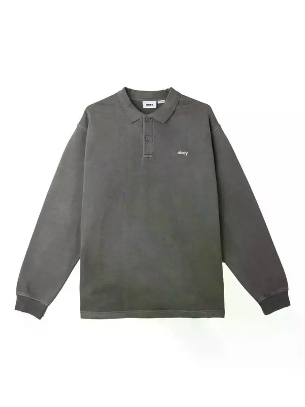 Obey Long-sleeve Polo Shirt