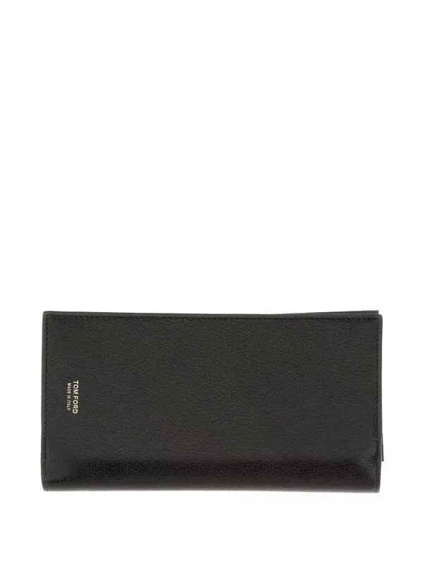 TOM FORD Logo-print Wallet - Black
