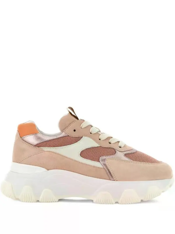 Hogan Hyperactive Lace-up Sneakers - Pink