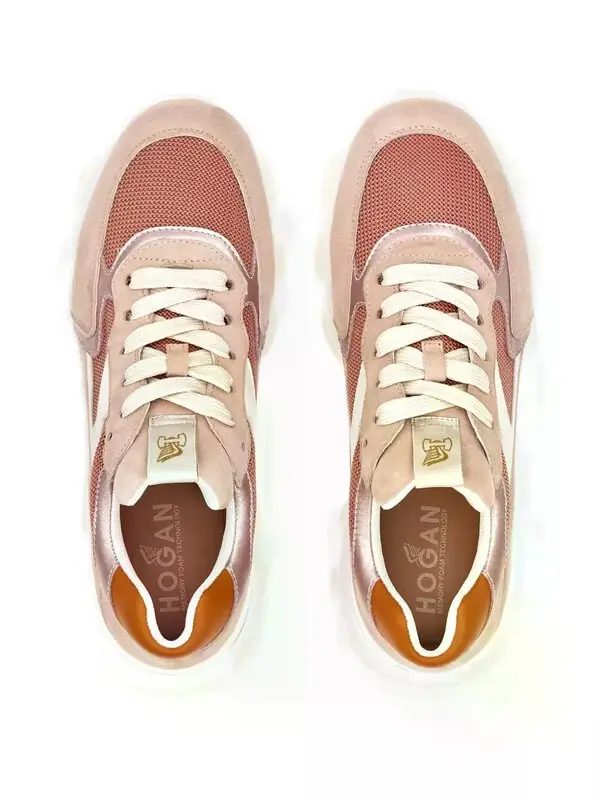 Hogan Hyperactive Lace-up Sneakers - Pink