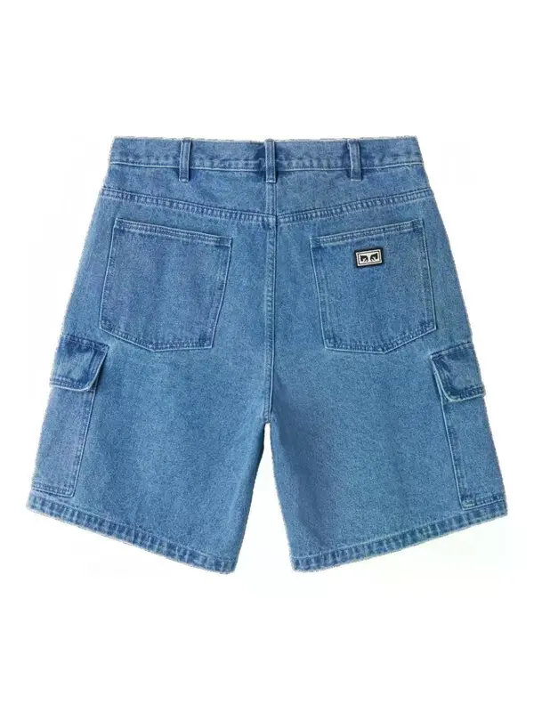 Obey Button-fastening Cargo Shorts