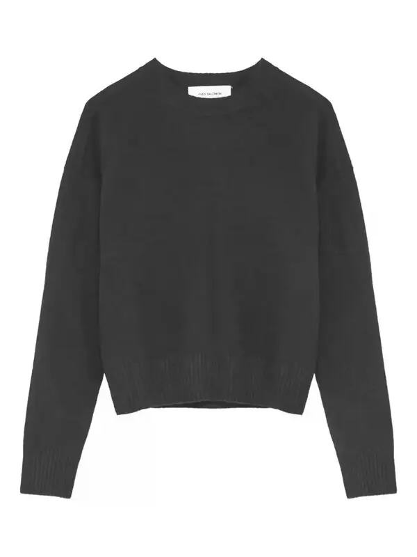 YVES SALOMON Crew-neck Knitted Sweater