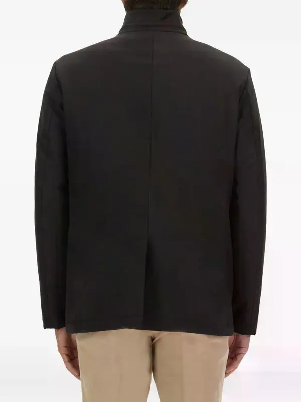 FAY Flap-pocket Buttoned Jacket - Black