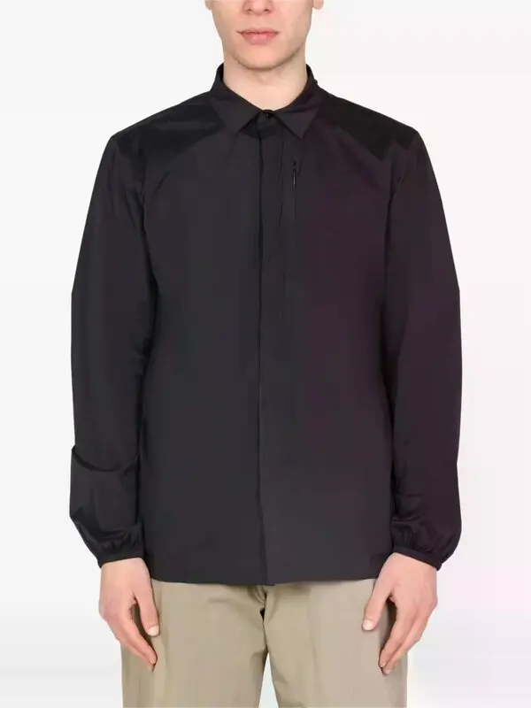 MONOBI Zip-pocket Shirt Jacket