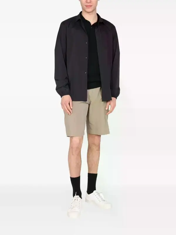 MONOBI Zip-pocket Shirt Jacket