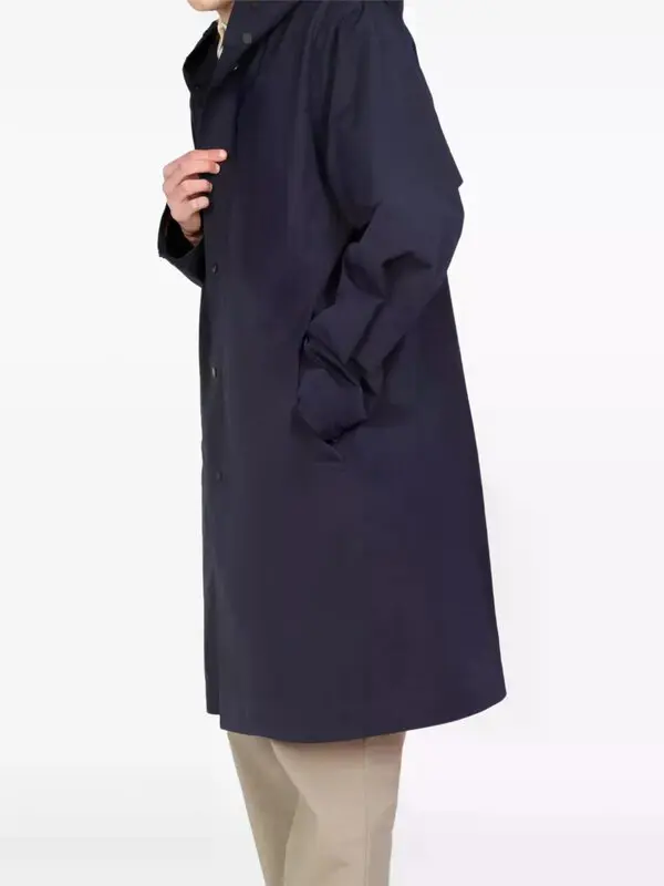 MONOBI Hooded Trench Coat