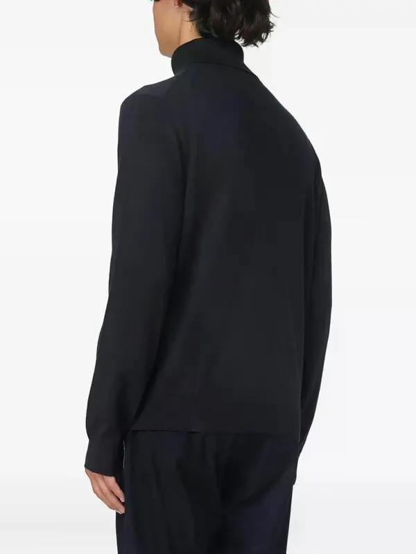 Paul Smith Turtleneck Sweater With Zebra Detail