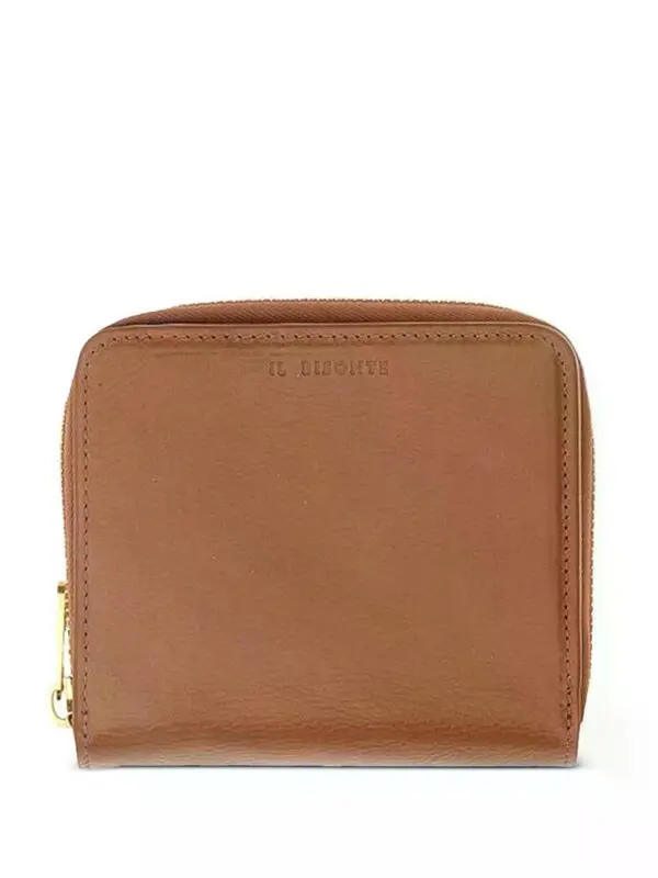 Il Bisonte Zipped Wallet - Neutrals