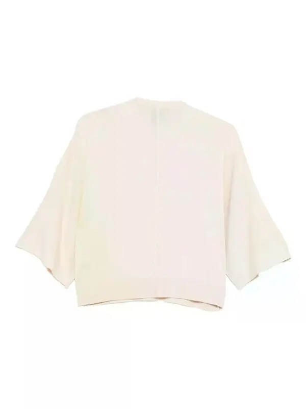 NUDE Zip-detail Wool Top