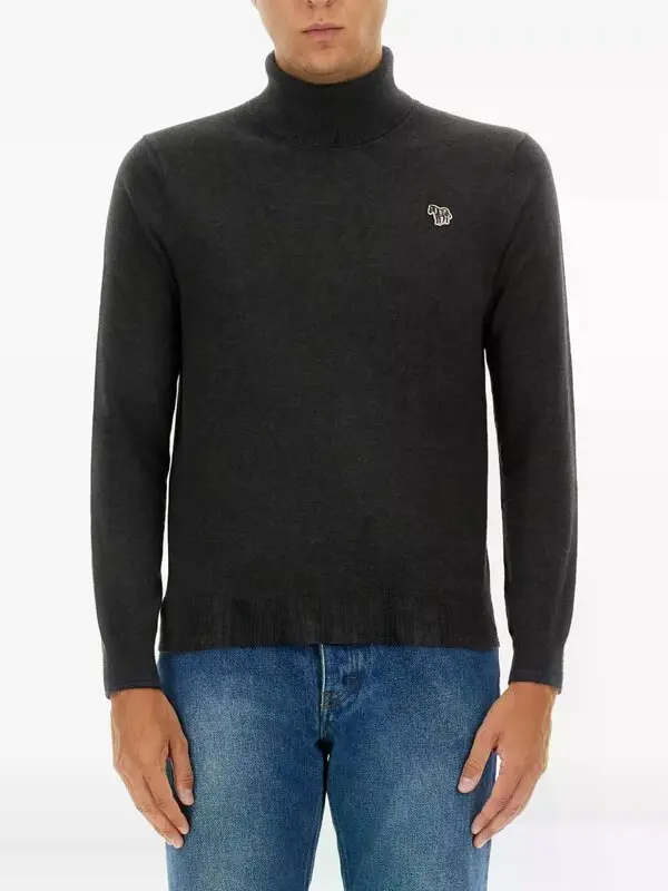 Paul Smith Zebra Turtleneck Sweater
