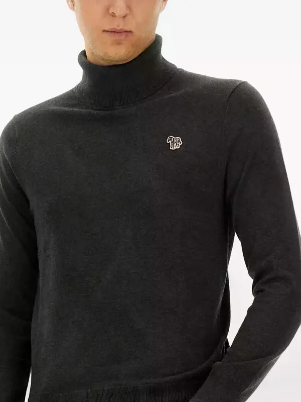 Paul Smith Zebra Turtleneck Sweater