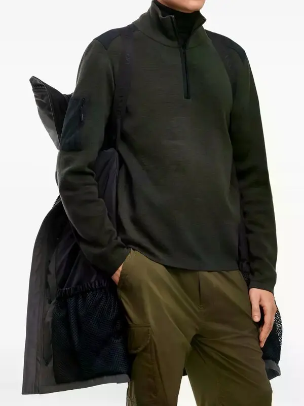 Canada Goose Hooded Jacket With Patch Detail - Grey