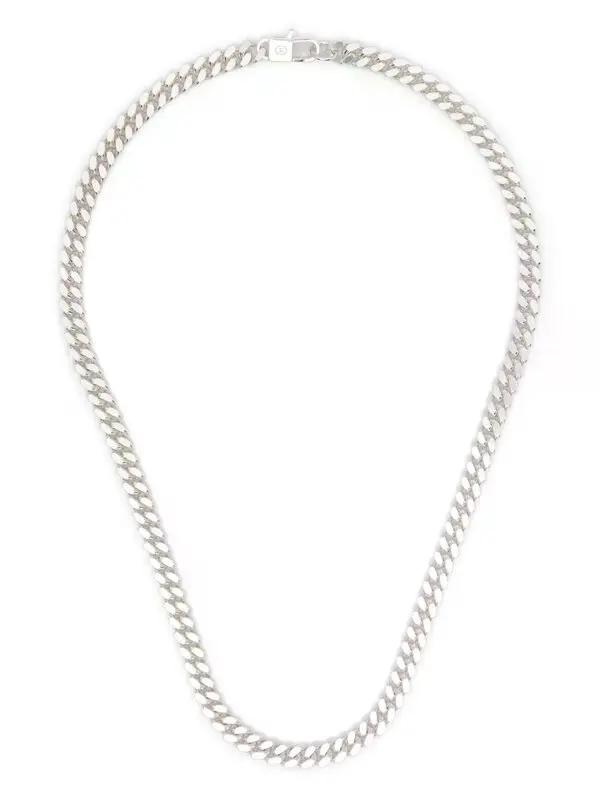 HATTON LABS Curb Chain Necklace - Silver