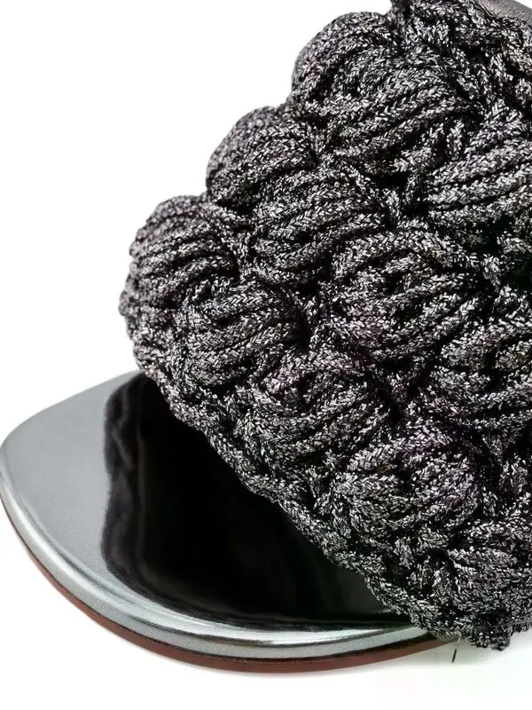 JW Anderson Lurex-detail Interwoven Sandals