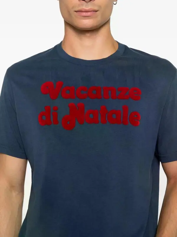 MC2 SAINT BARTH Logo Flock T-shirt