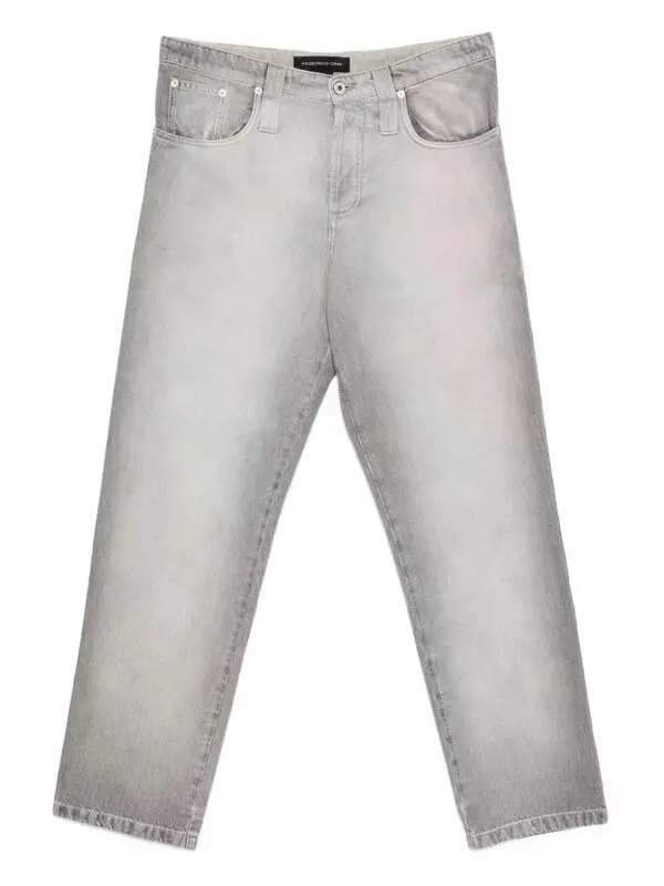FEDERICO CINA Faded Effect Jeans