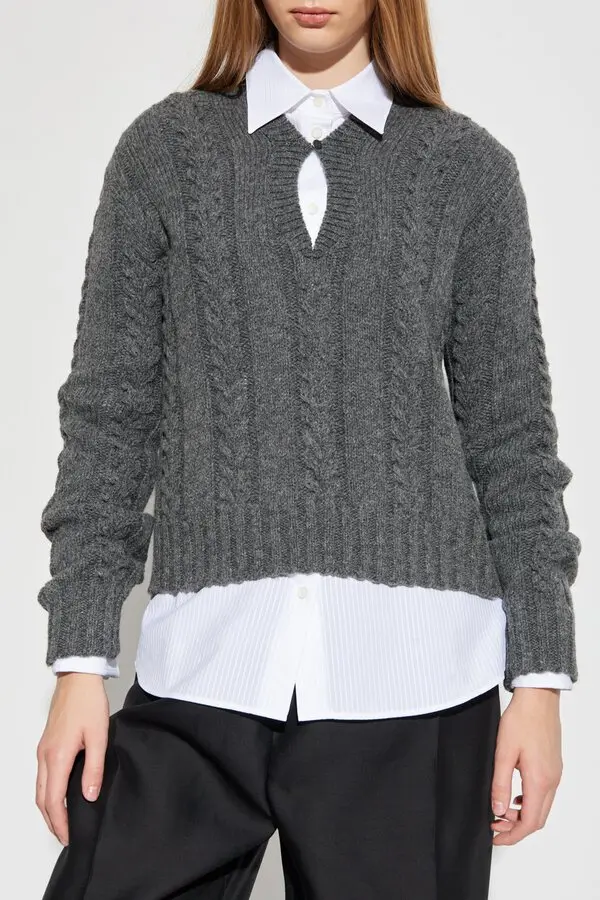 Loewe Wool Cable Stitch Sweater